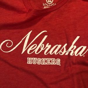 Jones & Mitchell | Tops | Jones Mitchell Nebraska Huskers T Shirt ...